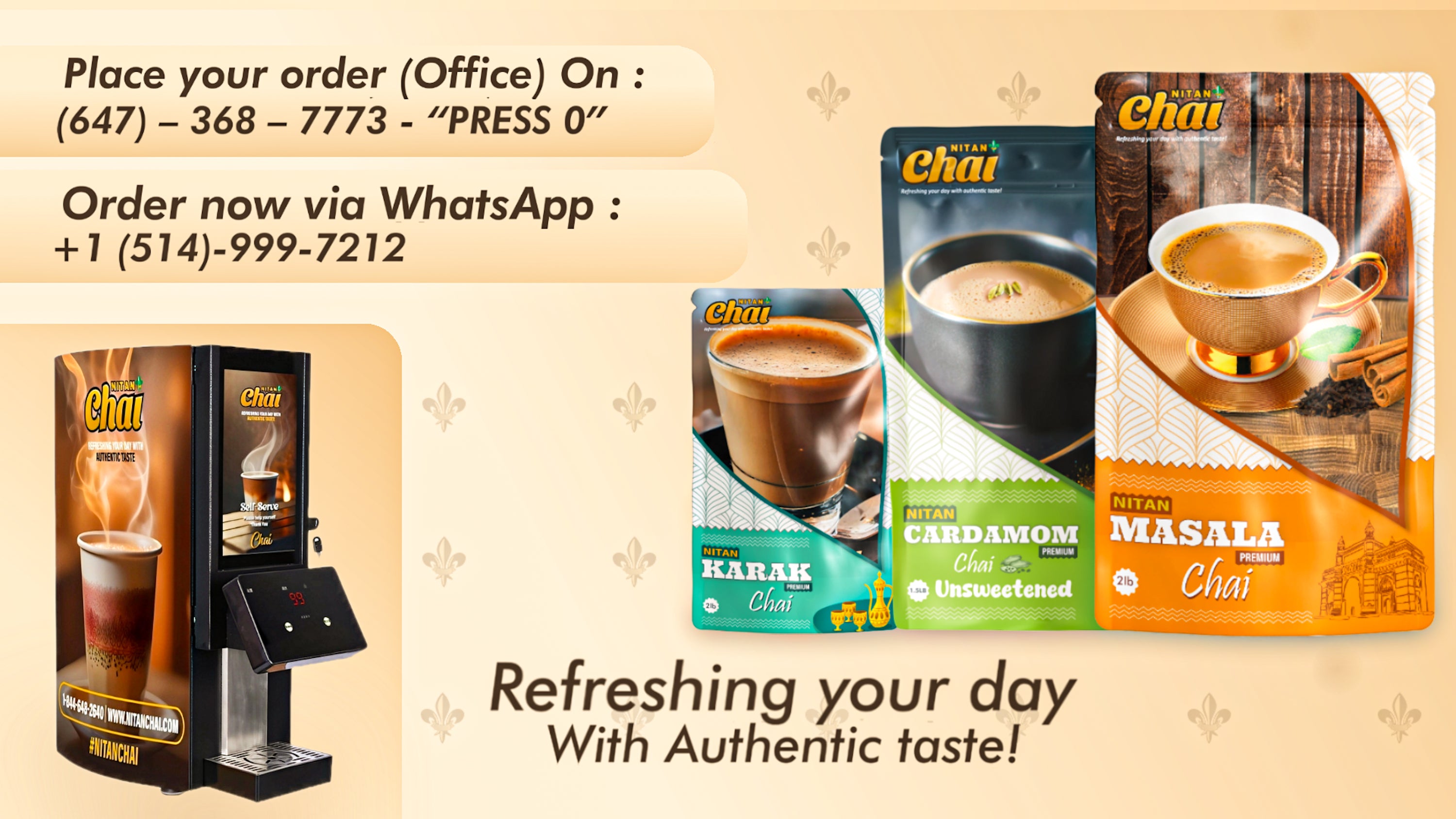 Chai Machine | Instant Chai Powder – Nitan Chai